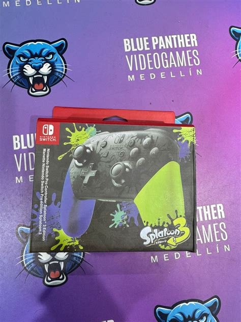 Pro Controller Splatoon 3 Alternativo Sobre Pedido