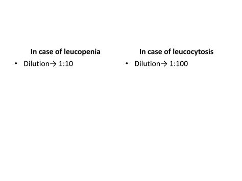 Total Leucocyte Count Pptx