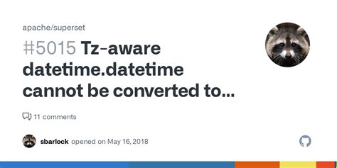 Tz Aware Datetimedatetime Cannot Be Converted To Datetime64 Unless Utc