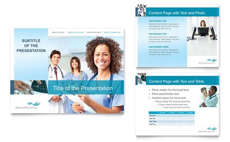 Medical Billing And Coding Presentation Template Powerpoint