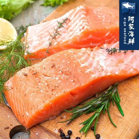 阿家海鮮鮮嫩薄鹽鮭魚菲力 100g 150g 條 其他魚類 Yahoo奇摩購物中心