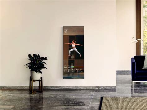 Smart Fitness Mirror For Small Spaces Compact Workout Solution