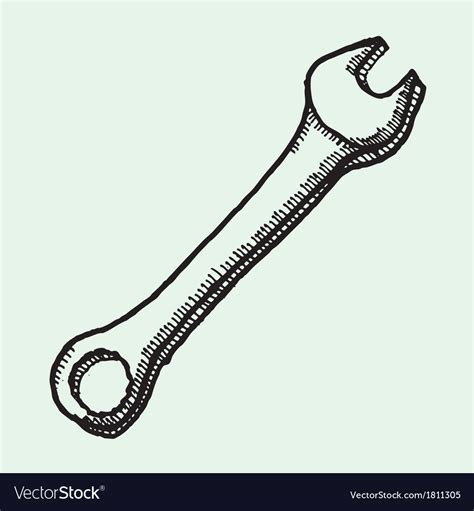 Wrench Drawing