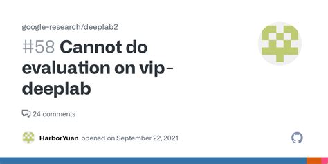 Cannot Do Evaluation On Vip Deeplab Issue Google Research Deeplab Github