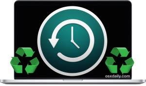 How To Restore A Mac From A Time Machine Backup
