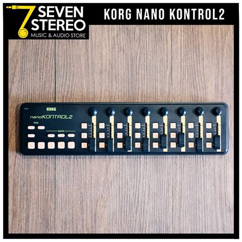Jual Korg Nanokontrol 2 Slim Line Usb Controller Nano Kontrol 2 Shopee Indonesia