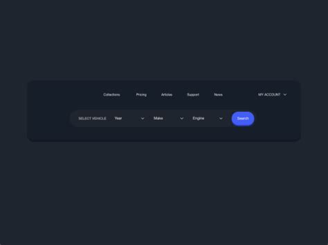 Menu Designs Created By Ui Desgn Daily