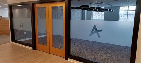 Etched And Frosted Window Graphics South Windsor Ct G Force Signs