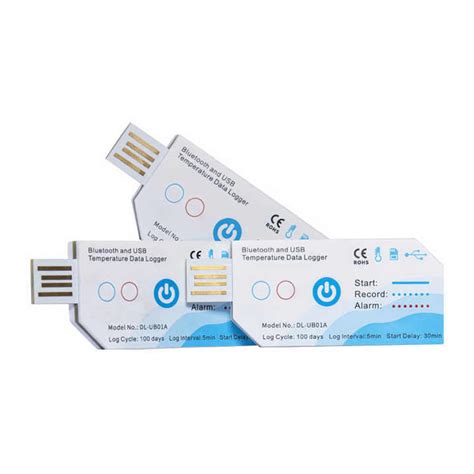 Digital Usb Temperature Humidity Data Logger Built In Ntc Sensor High