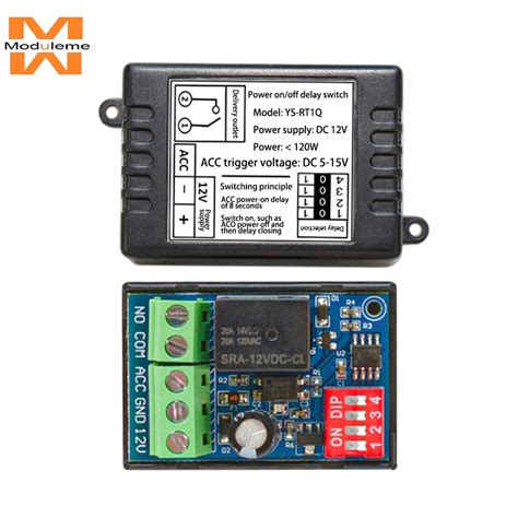 12 Volt Timer Relay On Off Automotive Digital Delay Relay Electric Delay Timer Switch Cycle Time