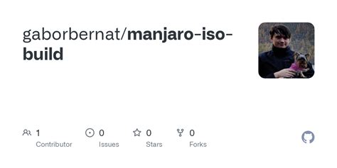 GitHub Gaborbernat Manjaro Iso Build