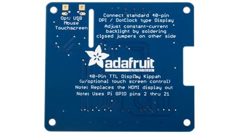 adafruit dpi tft kippah dla raspberry pi ajmaker
