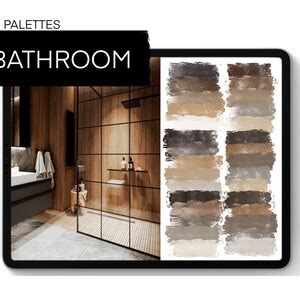 Rustic Color Palettes For Procreate Colors For Interior Design Bedroom Kitchen Toilet