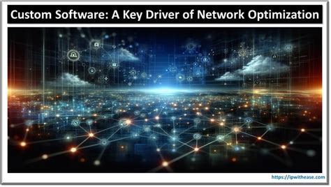 Custom Software A Key Driver Of Network Optimization Ip With Ease
