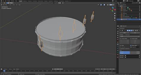 i have an array set up and i m using the object offset but the object isn t going around the
