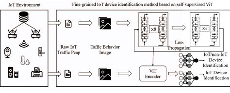 Figure 1 From Fine Grained Iot Device Identification Method Based On Self Supervised Vit
