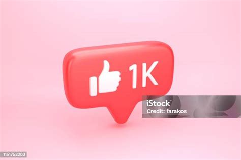 1000 명이 좋아합니다 엄지손가락 위로 아이콘 소셜 미디어 알림 3차원 형태에 대한 스톡 사진 및 기타 이미지 3차원 형태 Brand Name Online