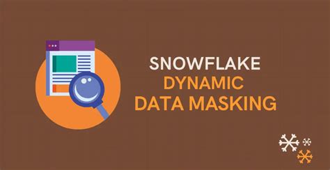 Snowflake Dynamic Data Masking Thinketl