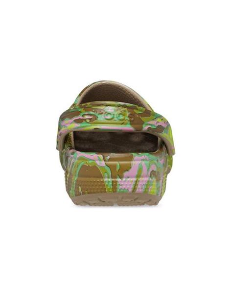 Crocs™ Classic Bubble Marble Clog In Black Lyst