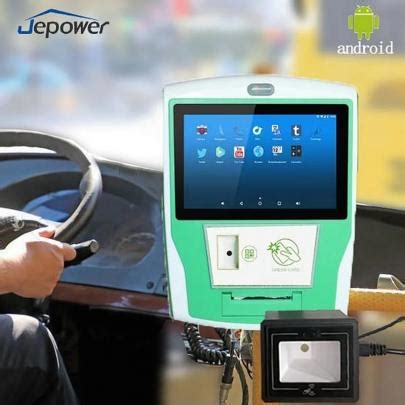 Android Bus Ticket Machine Bus Ticket Validator Bus Code Scanning Card Reader