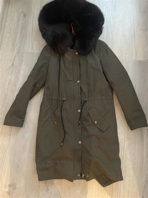 Парка кольору хакі з хутром песця — ціна 15000 грн у каталозі Парки Купити жіночі речі за