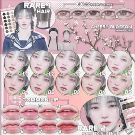 Second Life Marketplace [700] Spring Breeze Gacha Lip 3 Add