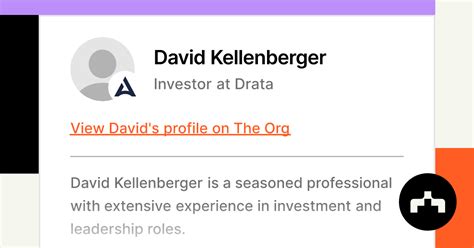 David Kellenberger Investor At Drata The Org