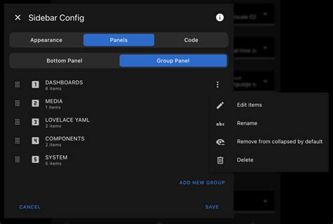 Github Ngocjohnsidebar Organizer 🗄️ Home Assistant Custom Plugin Designed To Give You Full