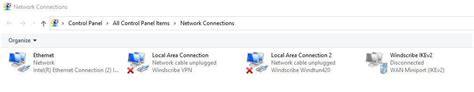 Local Area Connection 2 Windscribe Vpn And Windtun420 R Windscribe