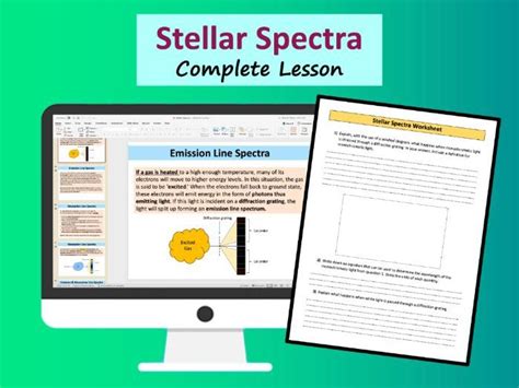 Stellar Spectra A Level Physics Teaching Resources