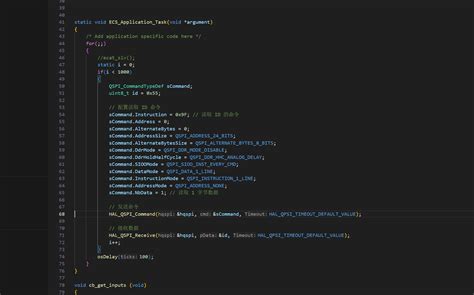 Solved Qspi Is Not Working On Stm32h747 In Freertos Threa