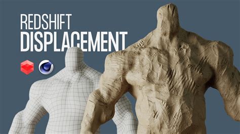 Tutorial Displacement With Redshift Materials In Cinema 4d Youtube