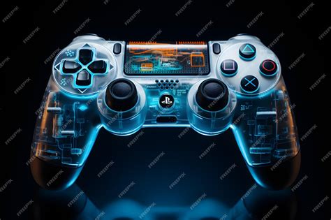 Premium Photo Video Game Controller Wireframe 3d Playstation Xbox
