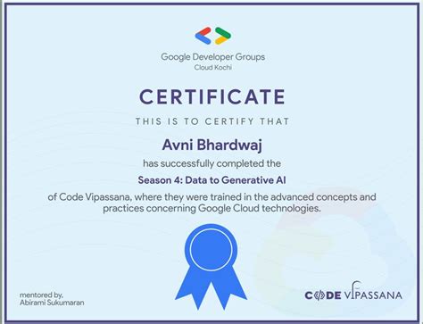 Codevipassana Gdgkochi Genai Codevipassana Gdgkochi Avni Bhardwaj