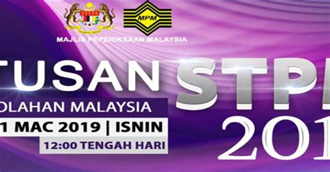 keputusan stpm 2018