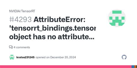 AttributeError Tensorrt Bindings Tensorrt ICudaEngine Object Has No Attribute Max Batch Size