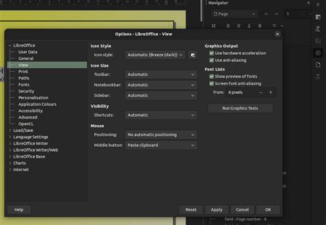 Turn Off Dark Theme In Writer English Ask Libreoffice
