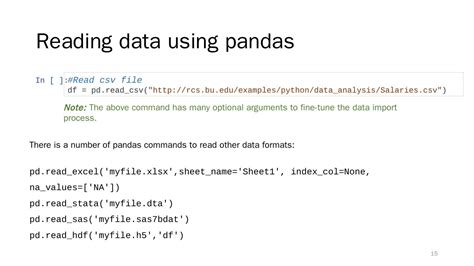 Python For Data Analysis