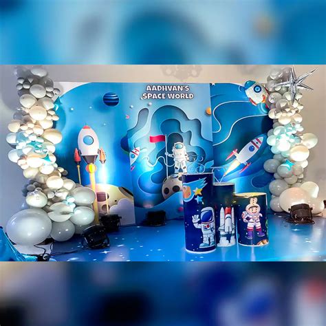 Space World Themed Decor Balloon Decoration In Hyderabad Togetherv
