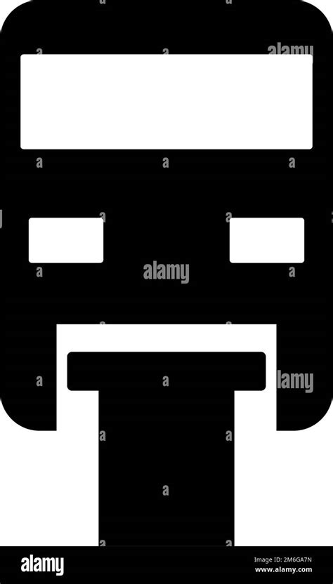 Monorail Silhouette Icon Transportation Editable Vector Stock Vector