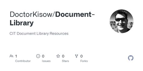 Document Librarydocument Libraryreadmemd At Main · Doctorkisow