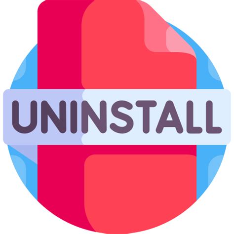 Uninstall Free Web Icons