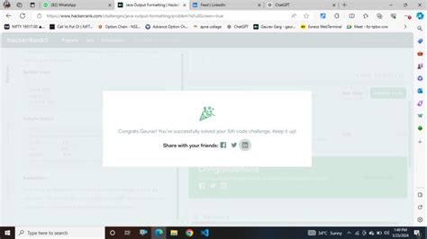 Coding Continuouslearning Techgrowth Hackerrank Achievement