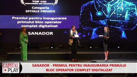 Doris Andronescu Sanador La Gala Performerilor Din Sănătate Youtube