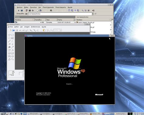 emulador qemu estréllate y arde
