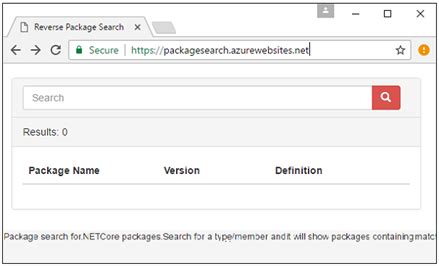 Package References Asp Net Core