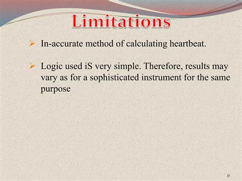 Heart Beat Detector Using Arduino PPTX