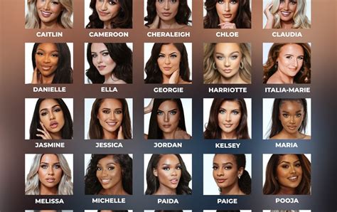 Miss Universe Great Britain 2023 Meet The Contestants