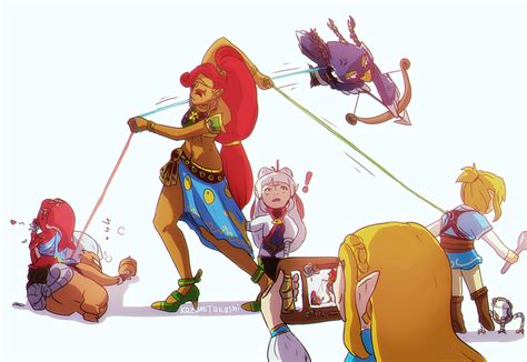 Urbosas Role Summed Up The Legend Of Zelda Breath Of The Wild Know Your Meme