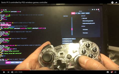 Control Sonic Pi 3 With A Ps3 Wireless Controller Rbnrpi